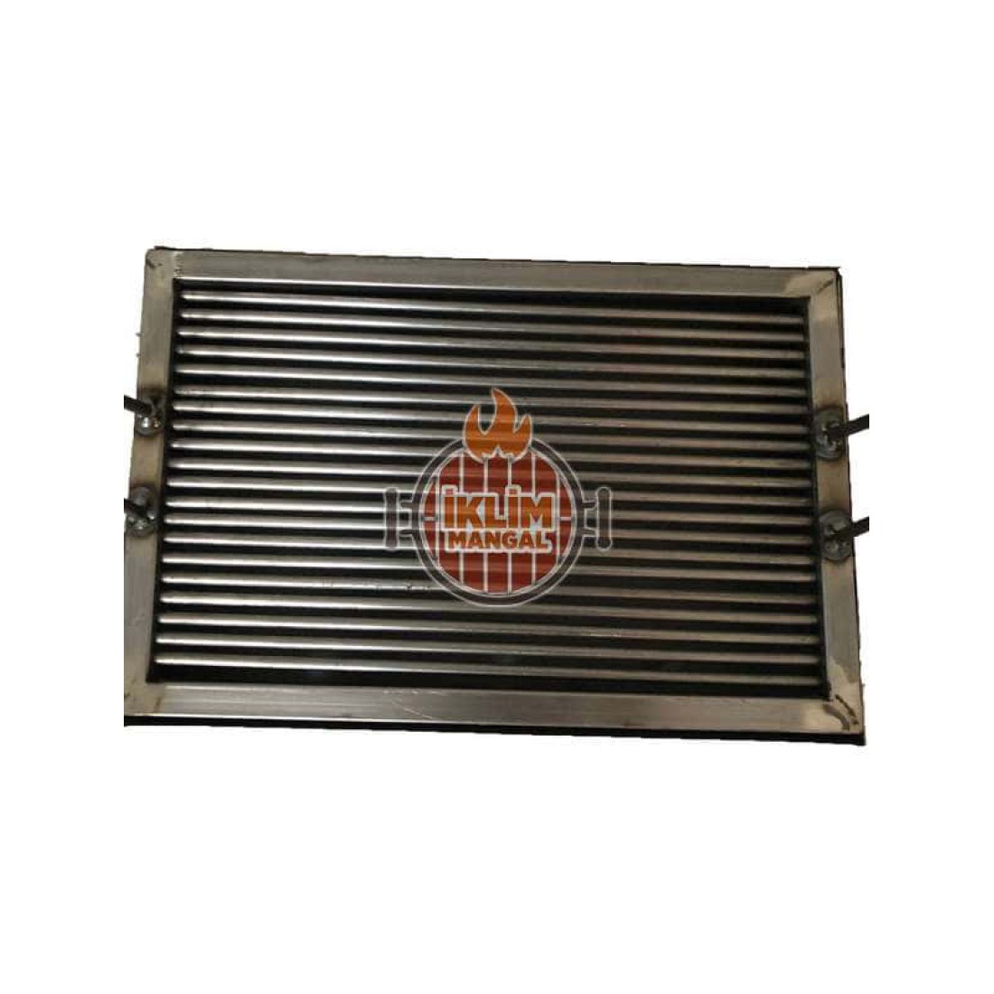 30x45 Kamp Piknik Mangalı Katlanabilir Ayaklı Mil Izgara Yağ Hazneli